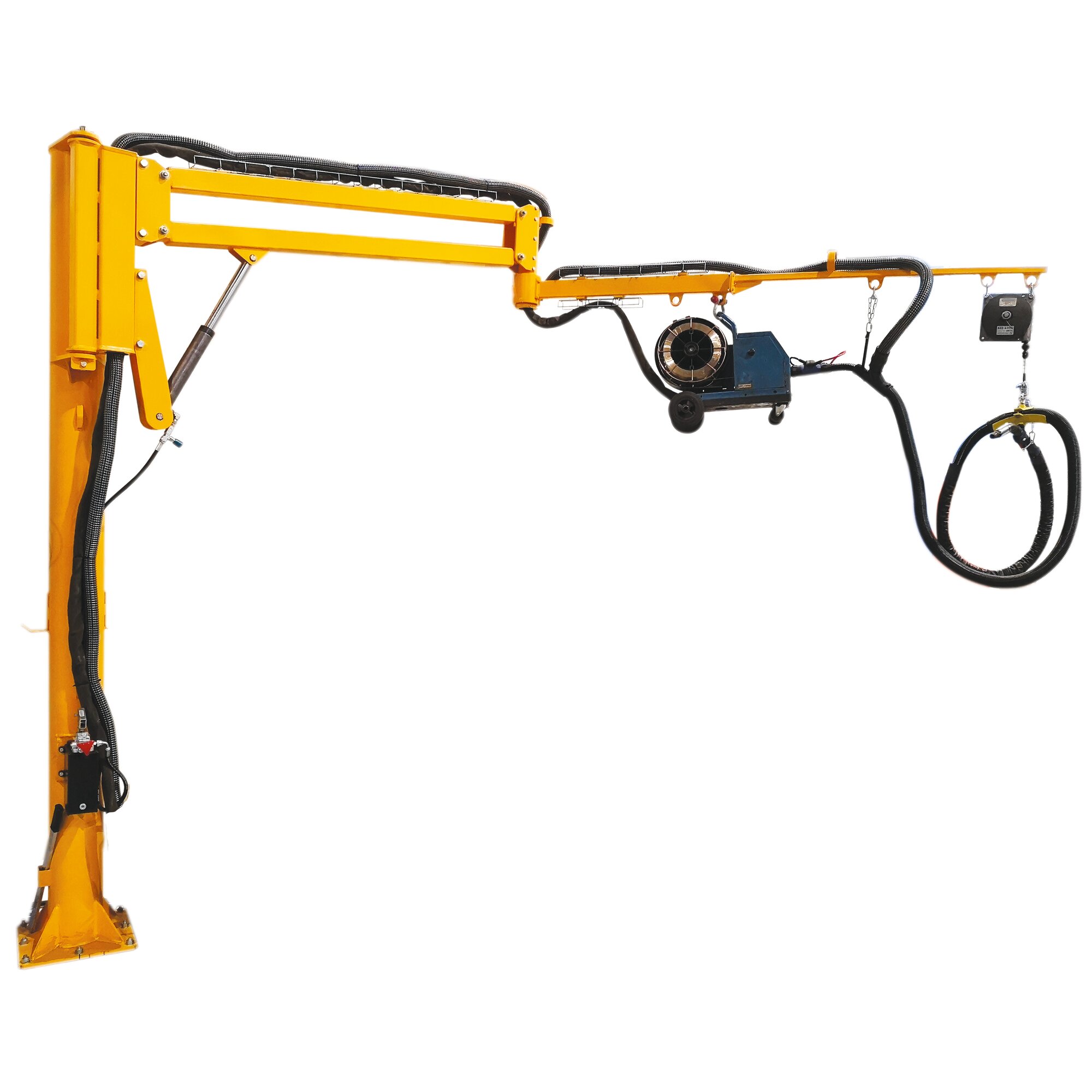 Pillar Jib Crane 245° Fixed and Adjustable PFSD | Certex Latvija