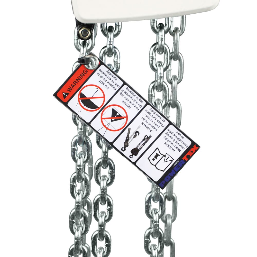 Aluminum chain block with overload protection - Certex Latvija