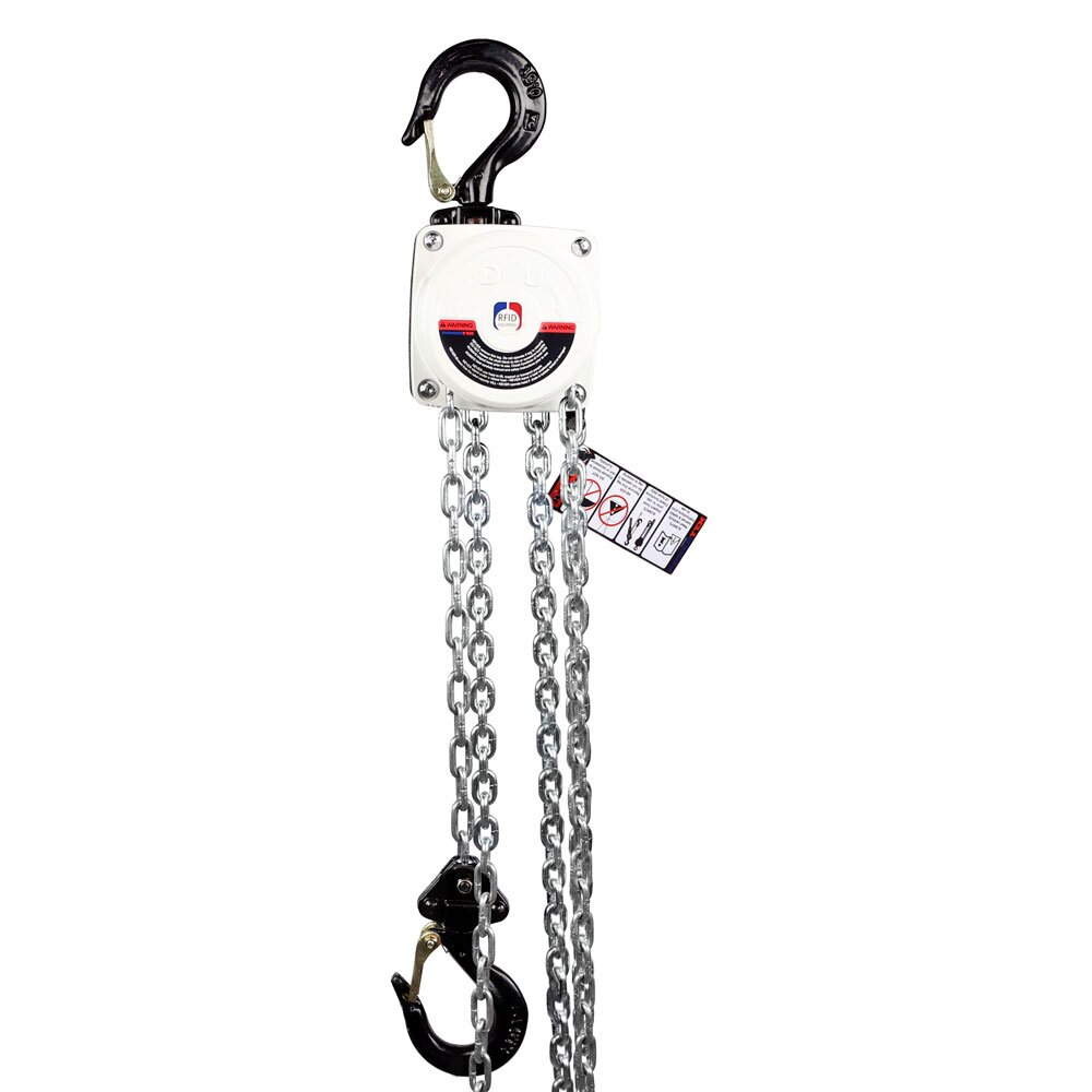 Aluminum chain block with overload protection | Certex Latvija